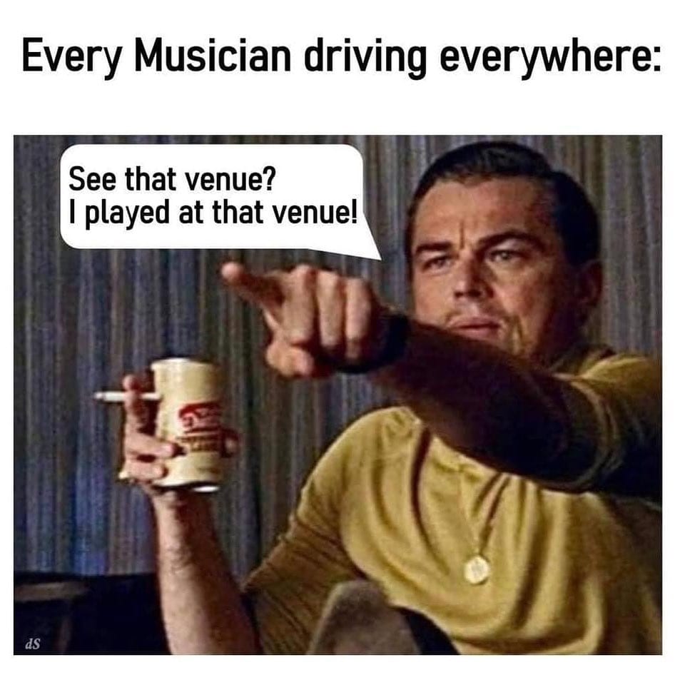 Every Musician Driving Everywhere - Graham English