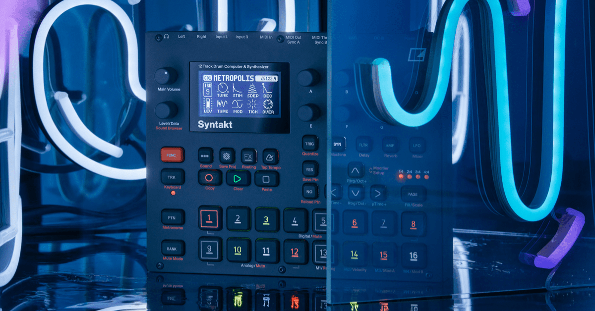Introducing the Elektron Syntakt Drum Computer: A Comprehensive Guide ...